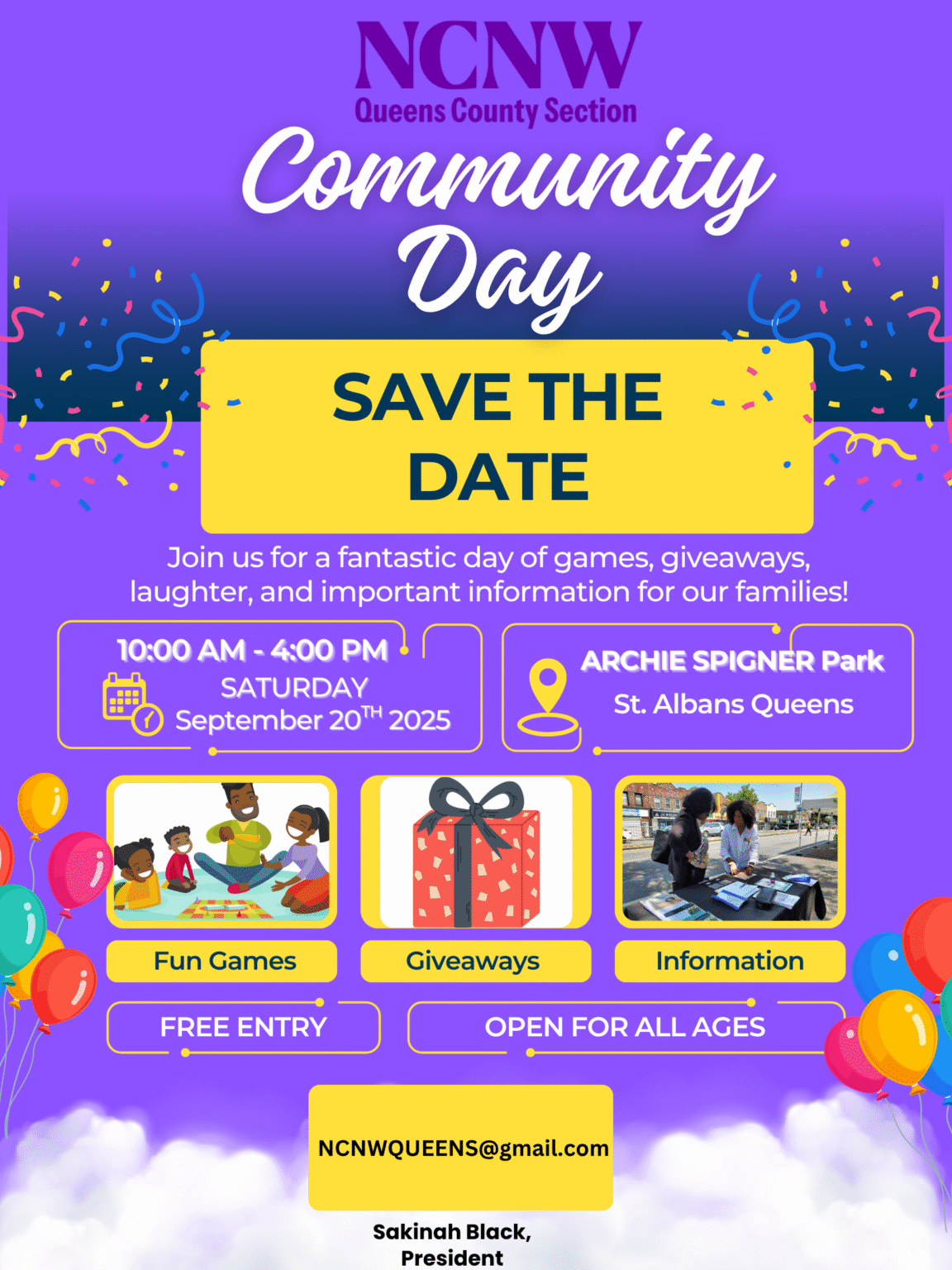 NCNW, Inc. Queens County Section